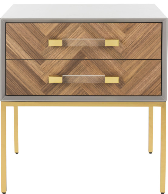 Sanford 2-DRAWER Side Table - Contemporary - Side Tables And End Tables ...