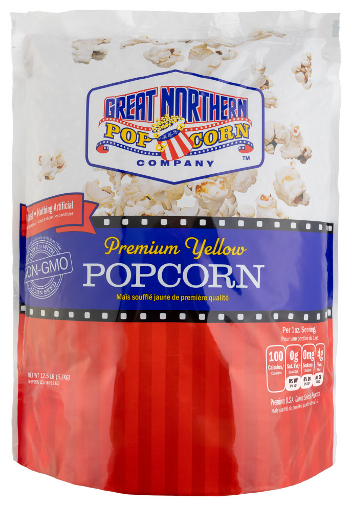 4oz Popcorn 40-Pack All-in-One Packs With Kernels, Salt,, Oil Pre ...