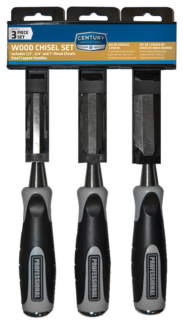 Professional Wood Chisels, 3 Piece Set - Industrial - Power Tools - by ...