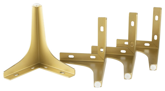 Anders Gold Metal Triple Seat Sofa Leg Set - Contemporary - Sofas - by ...