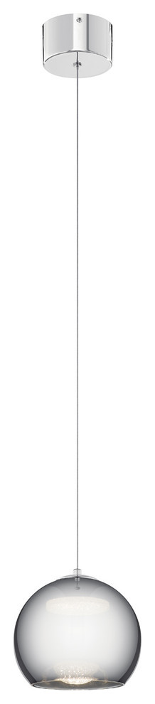 Rendo LED Pendant, Chrome - Contemporary - Pendant Lighting - by ...