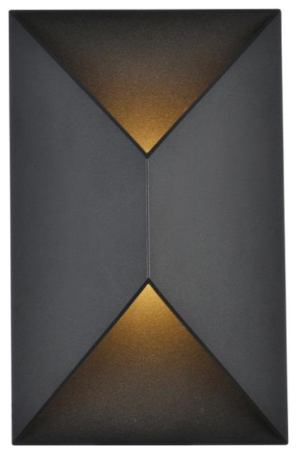 Trendy Fare LED Wall Sconce (Black) - Modern - Outdoor Wall Lights And ...