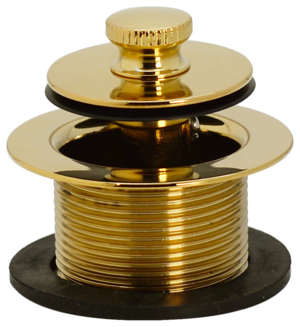 Illusionary Overflow 12" & 4" Sch. 40 PVC Bath Waste and Overflow Lift ...