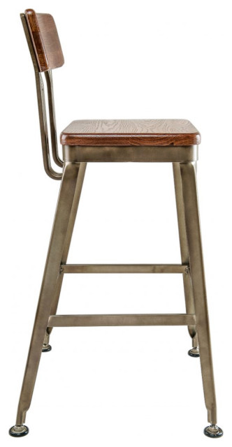 Brocha Bar Stool - Industrial - Bar Stools And Counter Stools - by ...