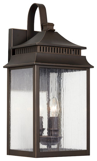 Capital Lighting Sutter Creek 3-LT Outdoor Wall Mount, Bronze/Antique ...