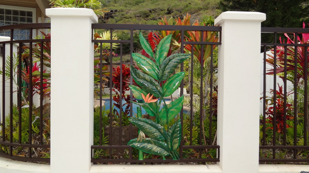 Tropical Fences - Tropical - Landscape - Hawaii - by Fusion Art 808