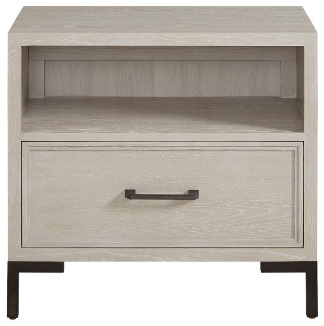 Bradley Nightstand - Transitional - Nightstands And Bedside Tables - by Alpine Furniture, Inc ...