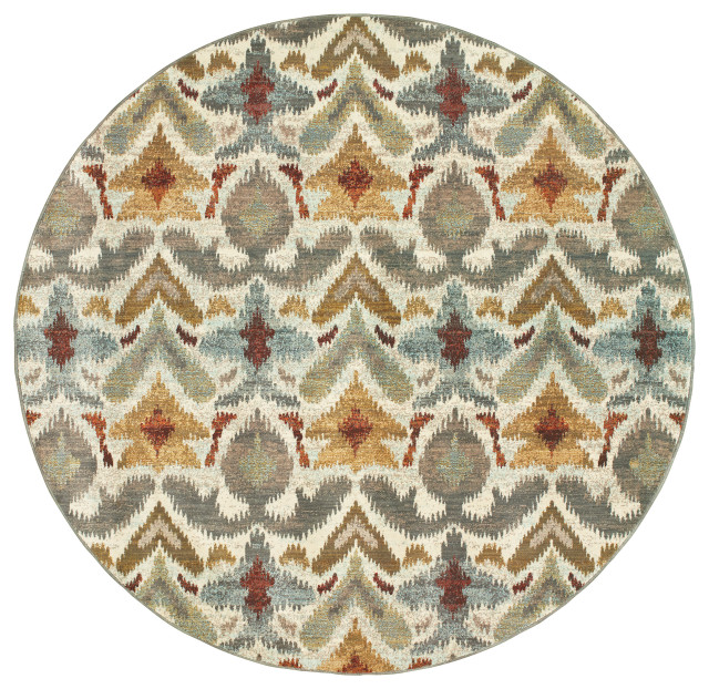 Oriental Weavers Sedona Transitional Rug 6371C, 7'10" - Mediterranean ...
