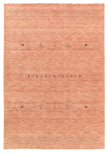 Fine Hand Knotted Persian Gabbeh Design 5'2''x7'9'' - Southwestern ...