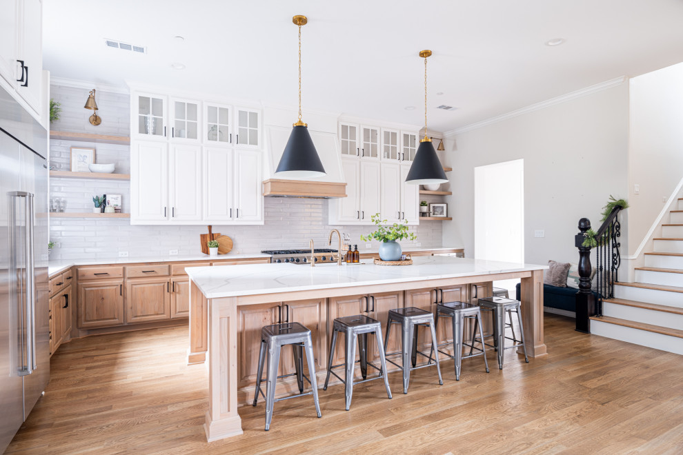 Modern Farmhouse Kitchen Restoration | Prosper, TX - Farmhouse ...