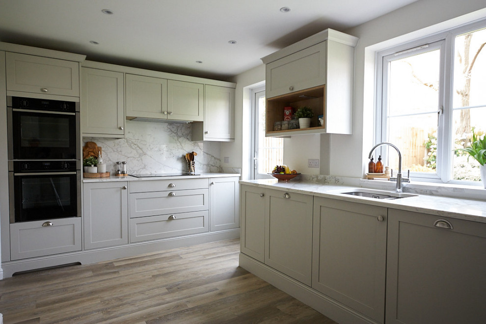 Elegant Classic Shaker Kitchen - Modern - Kitchen - Kent - by Ream ...