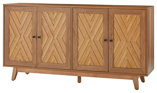 57"W Sideboard - Midcentury - Buffets And Sideboards - by Karat Home ...