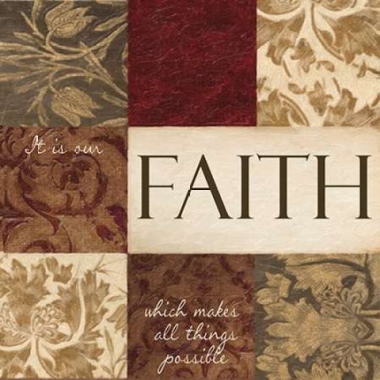 FAITH Poster Print by Taylor Greene - Item # VARPDXTGSQ232A, 12 x 12 ...