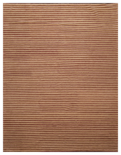 Hand Knotted Beige,Tan Tibetan Wool Oriental Area Rug, 8x10 ...