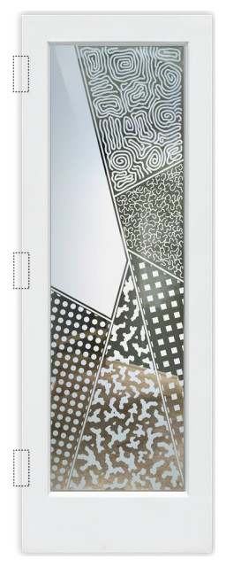 Interior Prehung Door or Interior Slab Door - Matrix Angles - Primed ...