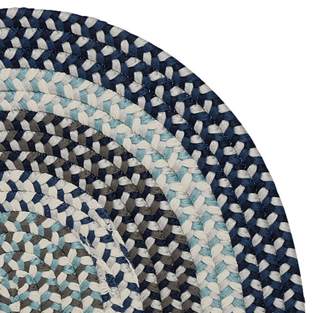 Colonial Mills Mendi Braided Rug, 6X8 - Contemporary - Outdoor Rugs ...