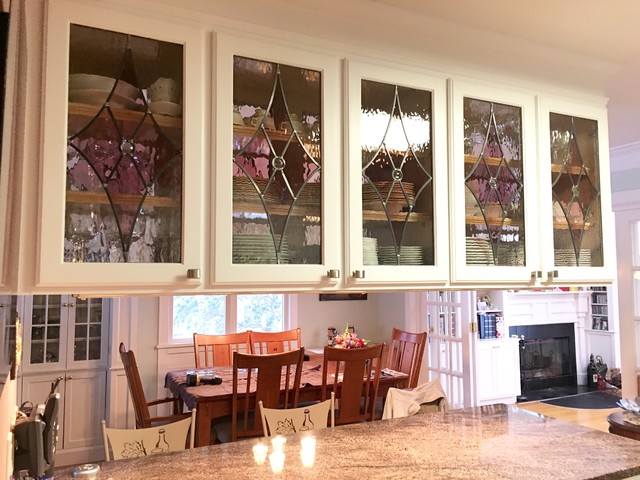Leaded Glass Kitchens - New York - by Somers Stained Glass by Tricia ...