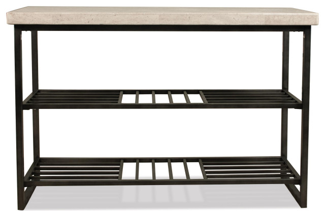 Riverside Furniture Capri Console Table - Industrial - Console Tables ...