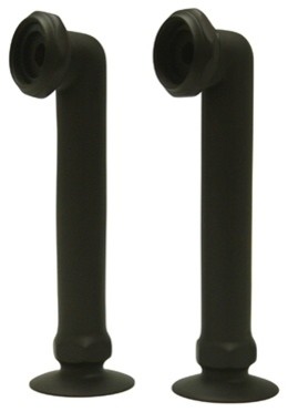 Polished Chrome Vintage 6" Deck Mount Risers for Clawfoot Tub Faucet ...