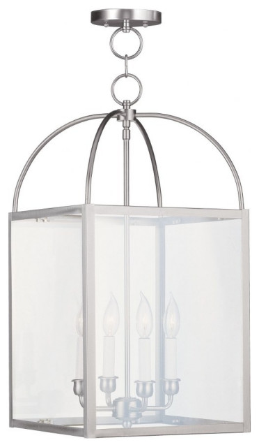 Vicar's Bridge Road - 4 Light Chain Lantern in Farmhouse Style - 12.75 ...