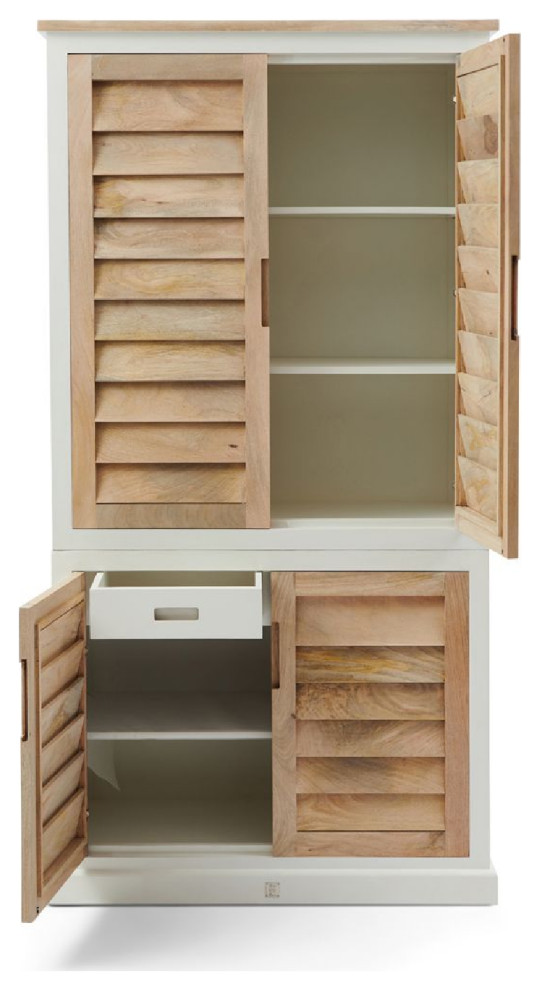 Modern Mango Wood Wardrobe | Rivi√®ra Maison Pacifica - Transitional ...