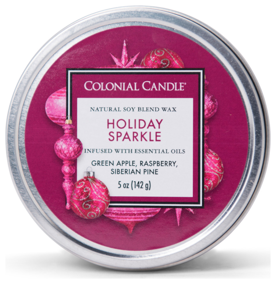 Colonial Candle Scented Tin Candle, Classic Collection, 5 oz - Modern ...