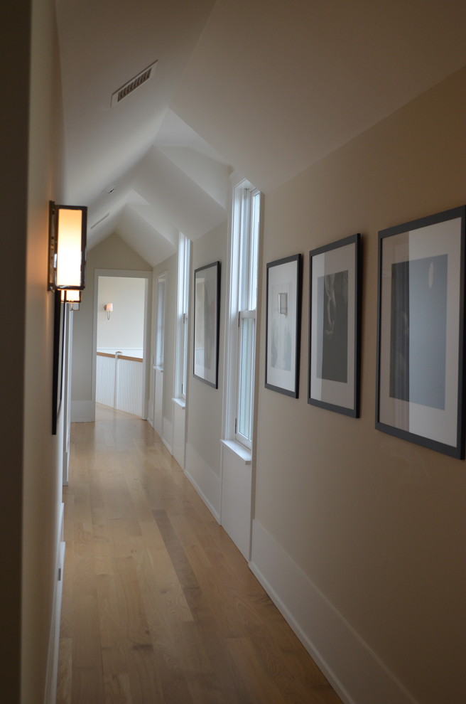 hallway - Beach Style - Hall - Providence - by Kate Jackson Design