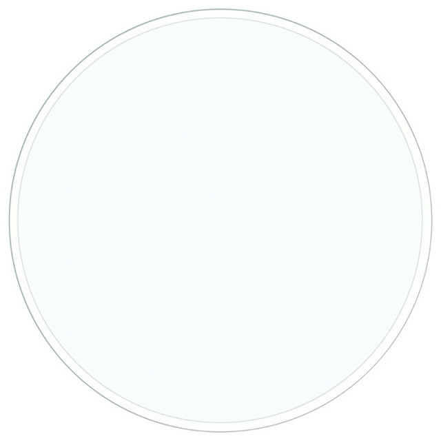 60" Round Glass Top - Contemporary - Table Tops And Bases - by ...