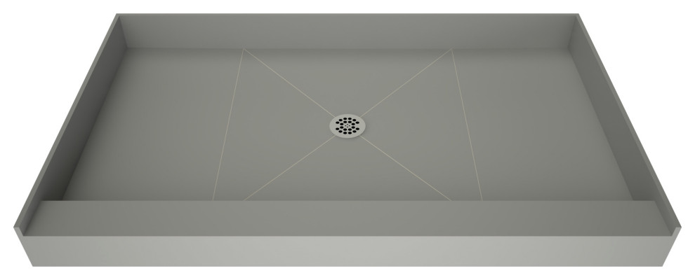 Tile Redi P3642C-PVC Redi Base 36" x 42" Rectangular Shower Base ...