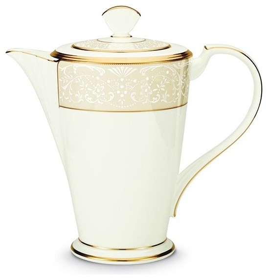 Noritake White Palace Coffee Pot - Traditional - Teapots - by Unique ...