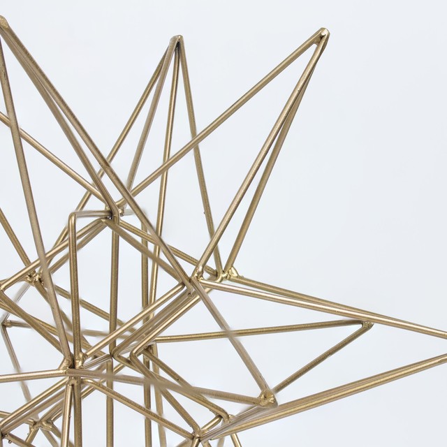 Metal Star Figurine, Medium - Contemporary - Decorative Objects And ...