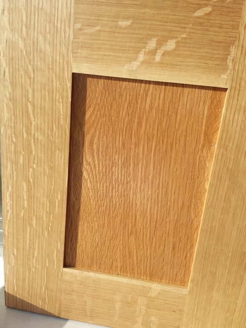 How to finish rift white oak to show off the shine and flecks in wood?