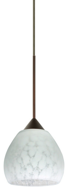 Tay Tay 1 Light Pendant Lighting, Bronze - Modern - Pendant Lighting ...