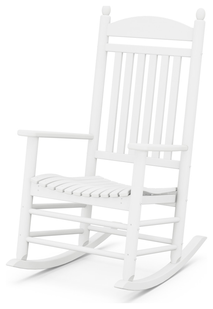 Polywood Jefferson Rocker - Traditional - Outdoor Rocking Chairs - by ...