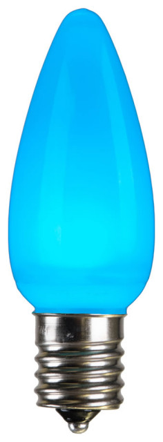 Vickerman C9 Ceramic LED Teal Bulb .96W 130V 25/Bx - Contemporary ...