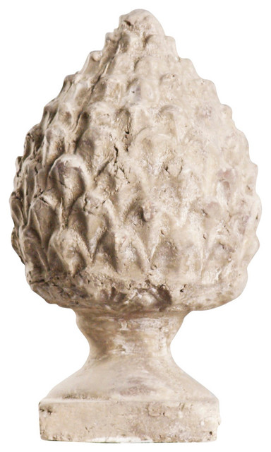 Terra-Cotta Acorn Sculpture, S - Farmhouse - Decorative Objects And ...