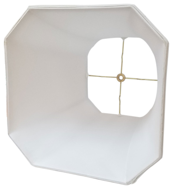 Royal Designs Square Cut Corner Basic Lampshade, Antique Gold, 10x16x14 ...