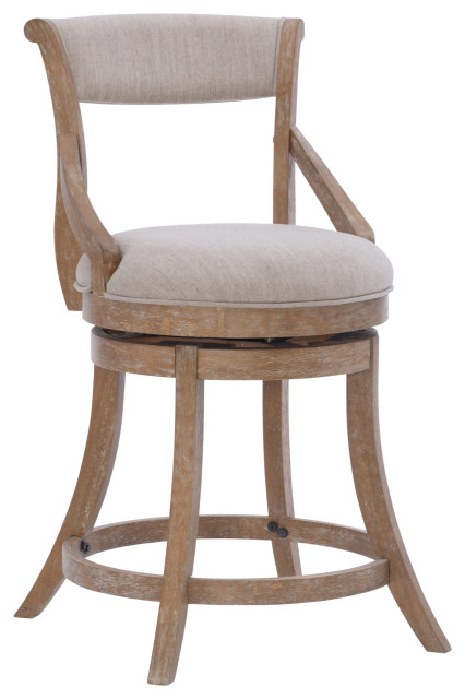 Gilda Big And Tall Counter Stool - Farmhouse - Bar Stools And Counter ...