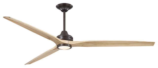 Fanimation Spitfire DC-KIT-84-LK Spitfire DC 84" 3 Blade Indoor ...