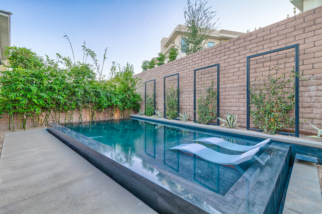 Raised Rim Flow Plunge Pool - Pool - Las Vegas - by Watters Aquatech ...