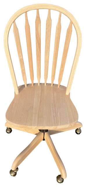 Unfinished Swivel Chair - Transitional - Office Chairs - by Ezekiel ...
