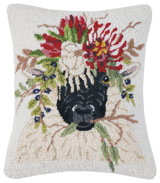 Sheep Crown Hook Pillow - Farmhouse - Decorative Pillows - by Peking ...