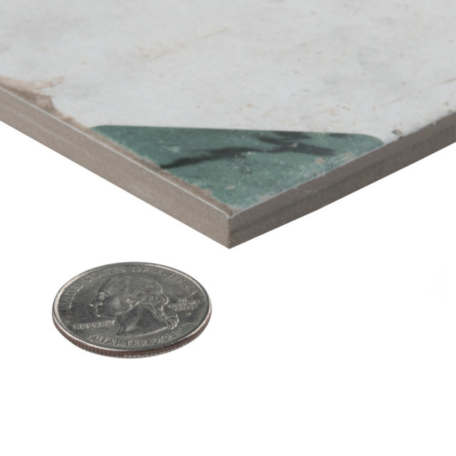 Renaissance Deco Frame Porcelain Floor and Wall Tile Sample ...