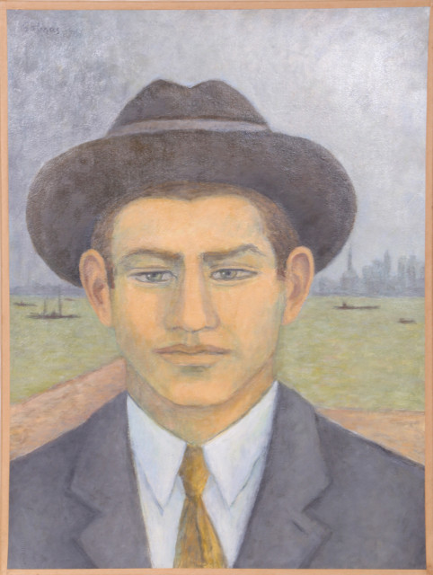 Italian Young Man, 981 from the Ellis Island Series, Laurent Marcel ...