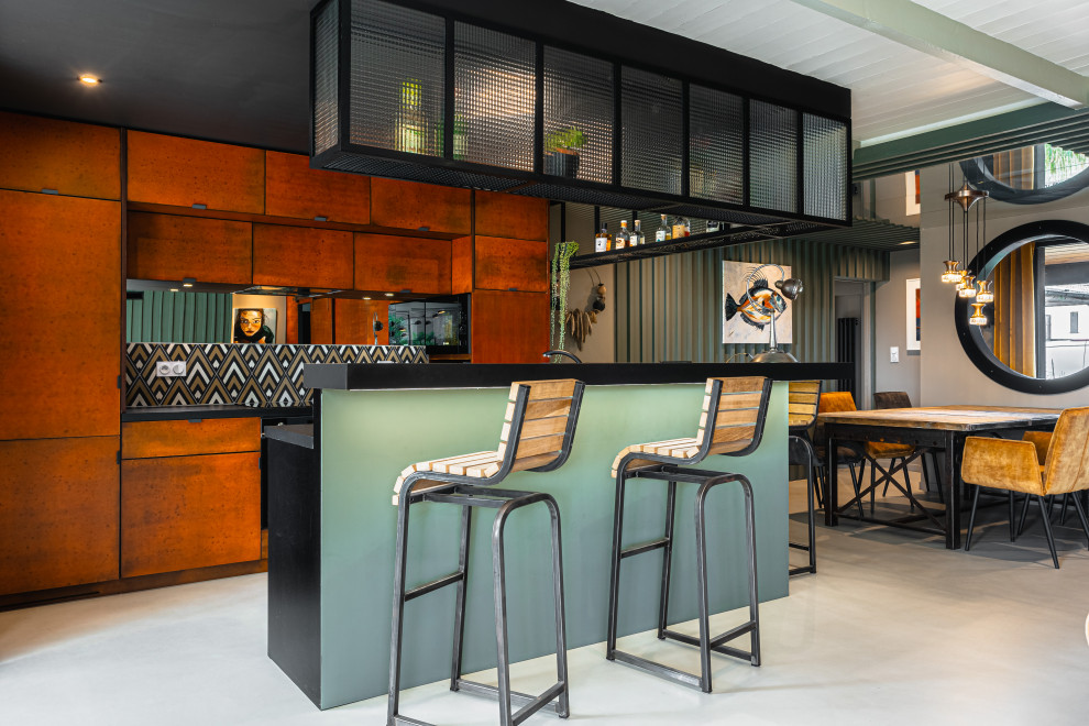 ILE D'OLERON - Contemporary - Home Bar - Other - by Nadège Nari | Houzz