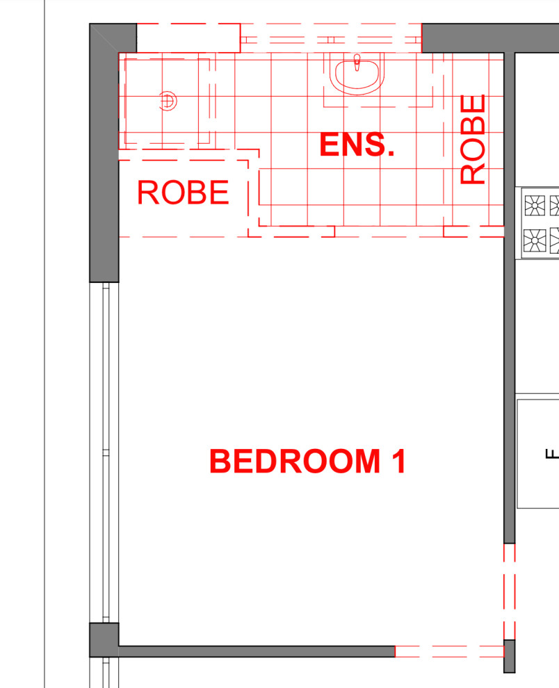 What are your thoughts on this ensuite and WIR plan? | Houzz AU