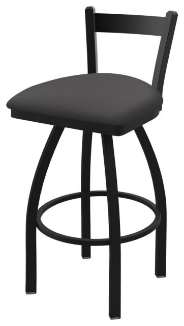 Holland Catalina 821 25" Swivel Counter Stool - Black/Canter Storm ...