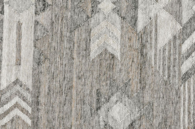 Classic Home Indoor/Outdoor Caravan Gray Multicolor Rug, 5'x8 ...