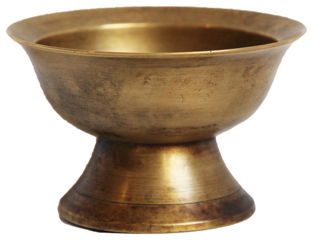 Consigned Vintage, Brass Tibetan Tea Cup - Traditional - Teacups - by ...