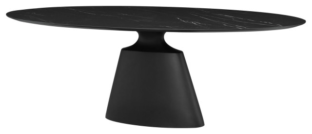 Taji Black Ceramic Dining Table, HGNE285 - Transitional - Dining Tables ...